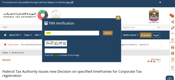 How To Do Your TRN Number Check in UAE: TRNs Verification Guide | Affinitas